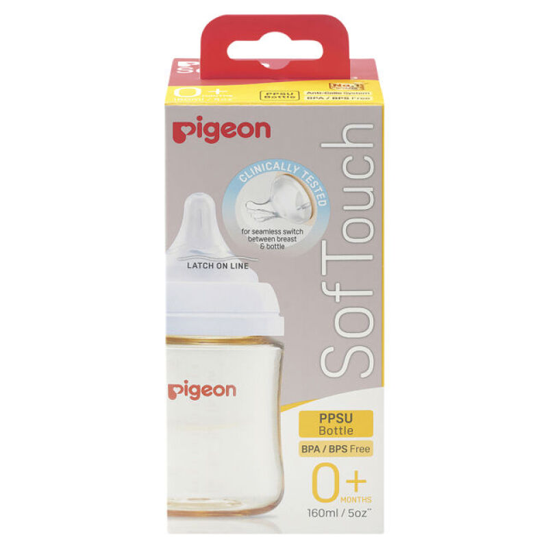 Pigeon Softouch 3 Nursing Bottle PPSU SS 160ml – Michael's Chemist