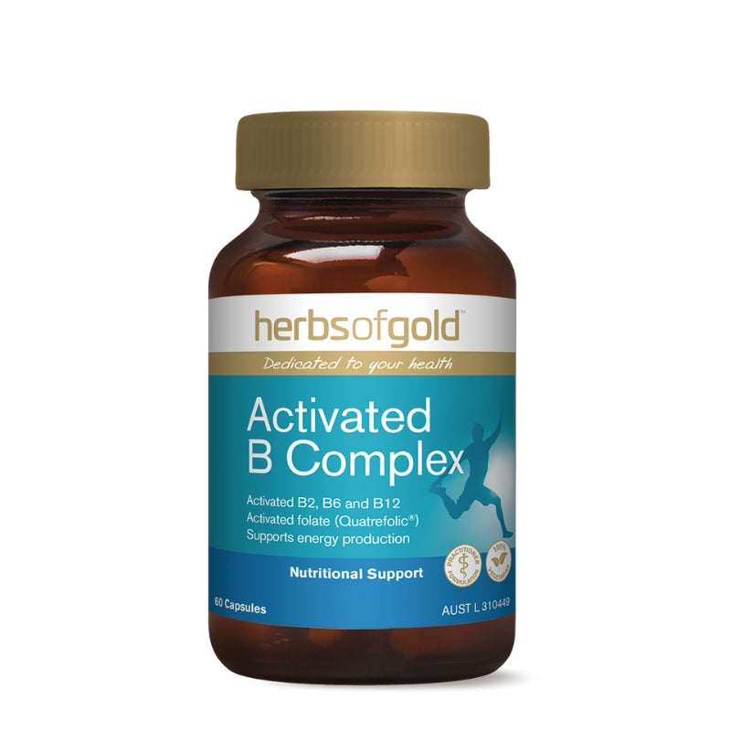 Herbs Of Gold Activated B Complex Capsules 60 – Michael's Chemist