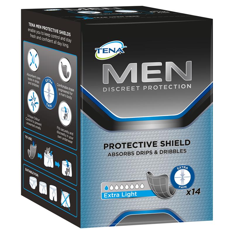 Tena For Men Level 0 Protective Shield 14 Pack – Michael's Chemist