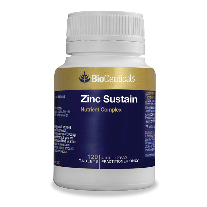 BioCeuticals Zinc Sustain Tablets 120 – Michael's Chemist