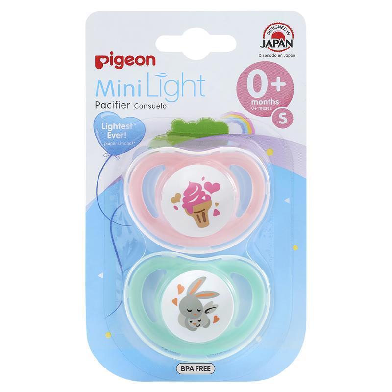 Pigeon Minilight Pacifier Twin Pack Small – Michael's Chemist
