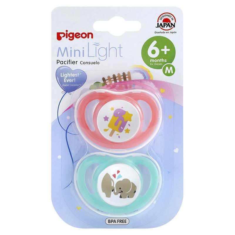 Pigeon Minilight Pacifier Twin Pack M – Michael's Chemist