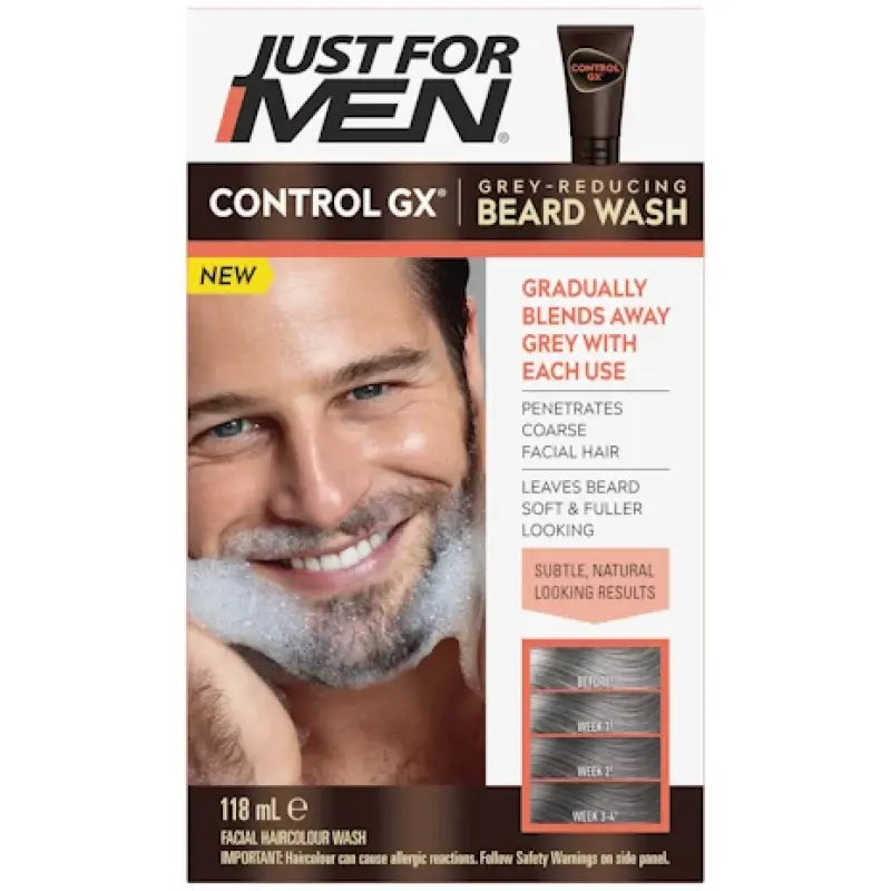 Just For Men Control GX Beard Wash 118mL – Michael's Chemist