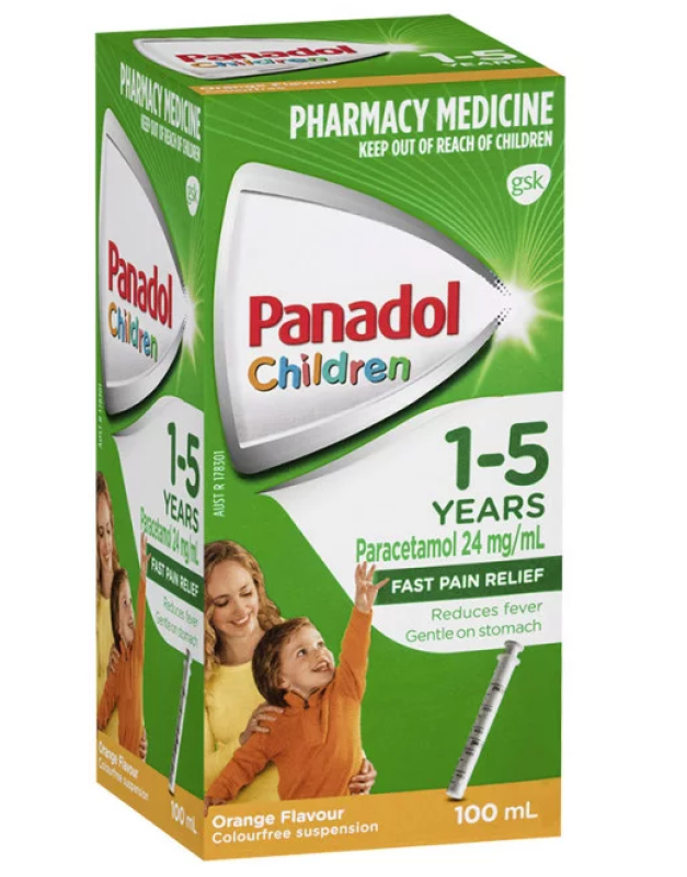 Panadol Children Suspension 1-5 Years Orange 100ml – Michael's Chemist