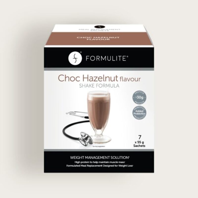 Formulite Meal Replacement Shake Choc Hazelnut 7x 55g Sachet – Michael ...