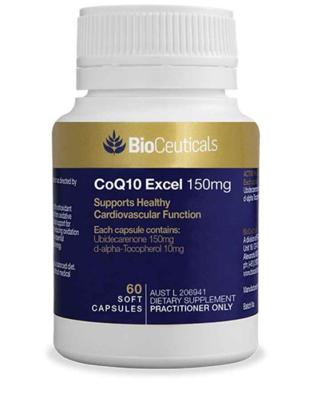 BioCeuticals CoQ10 Excel 150mg 60 Capsules – Michael's Chemist