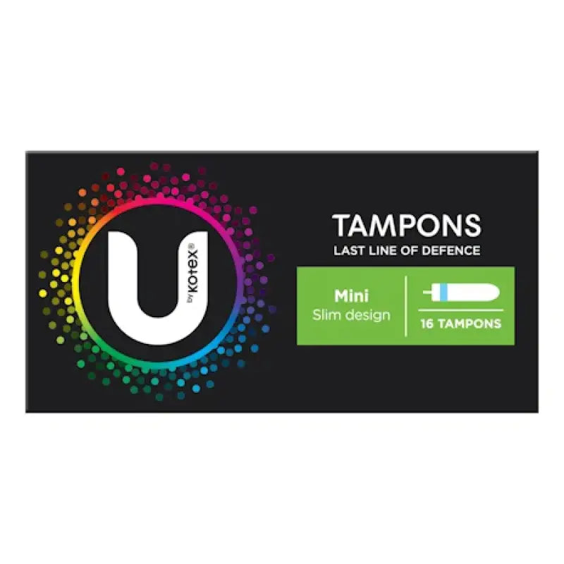 U by Kotex Slim Tampons Mini 16 Pack – Michael's Chemist