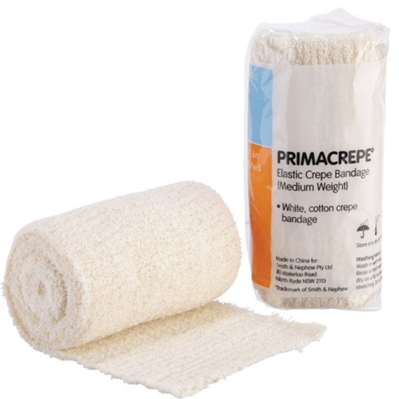 Primacrepe Elastic Crepe Bandage Medium White 7.5cm x 1.6m – Michael's ...