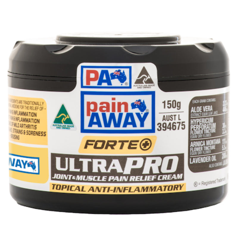 Pain Away Forte + Ultra Pro Joint & Muscle Pain Relief Cream 150g ...
