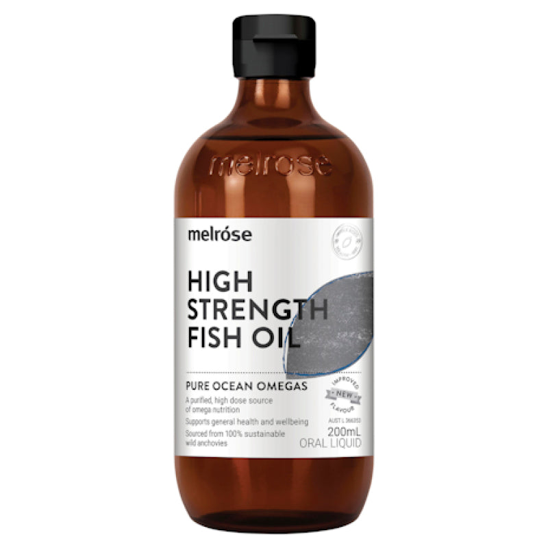 Melrose High Strength Fish Oil 200ml – Michael's Chemist