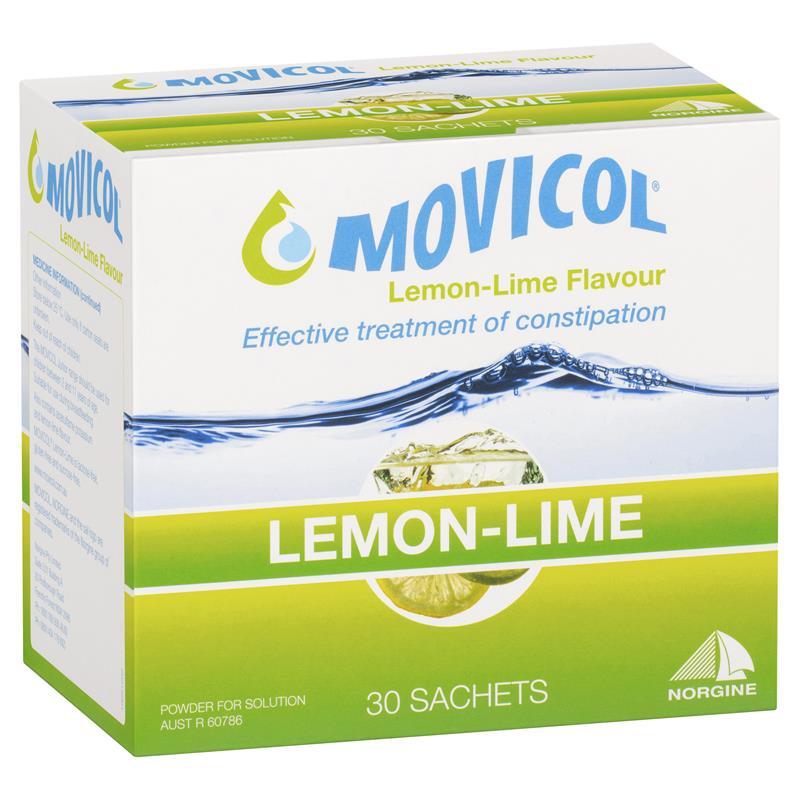 Movicol Adult Lemon Lime 30 Sachets – Michael's Chemist