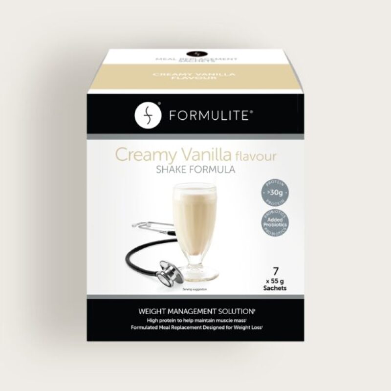 Formulite Meal Replacement Shake Creamy Vanilla 7x 55g Sachet – Michael ...