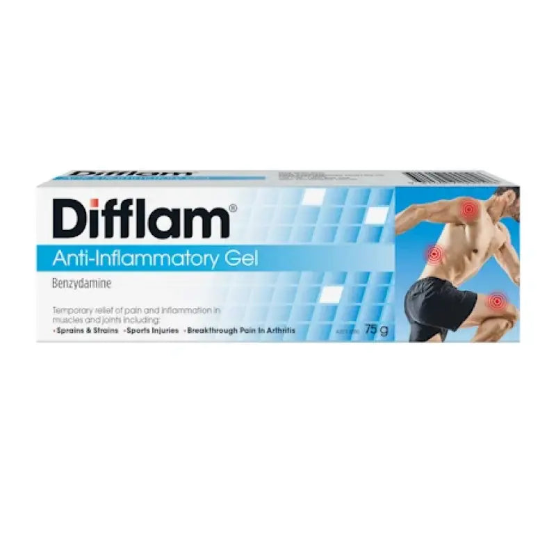 Difflam Anti Inflammatory Gel 3% 75g – Michael's Chemist