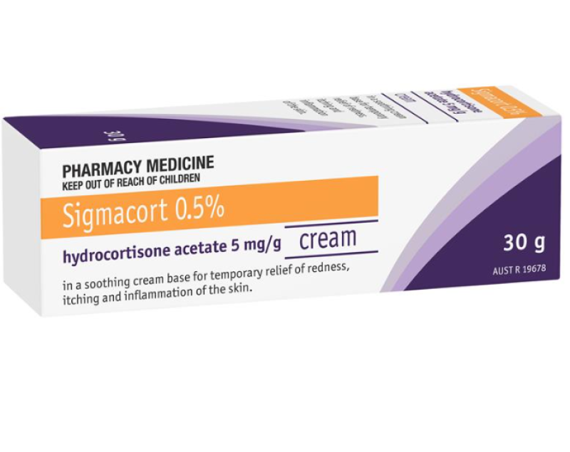 Sigmacort Cream 0.5% 30g – Michael's Chemist