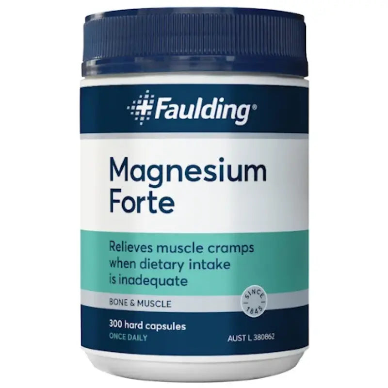 Faulding Magnesium Forte 300 Capsules – Michael's Chemist