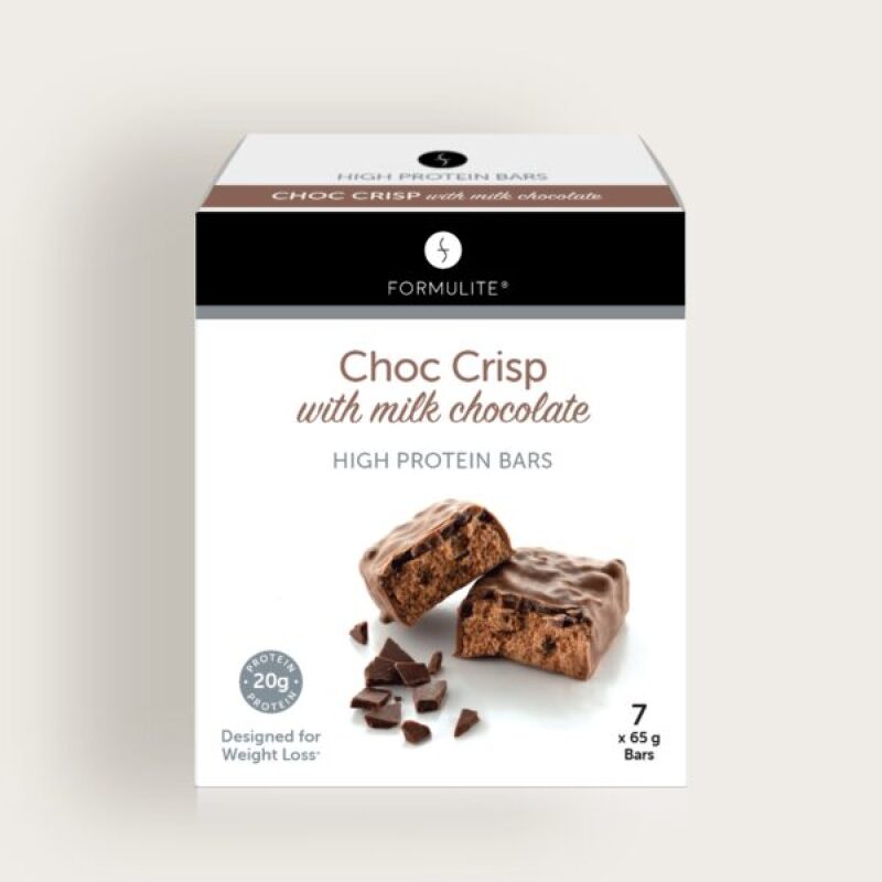 Formulite High Protein Meal Bar 7 Box – Choc Crisp Flavour – Michael's ...