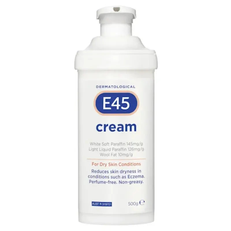 E45 Dermatological Cream Pump 500g – Michael's Chemist