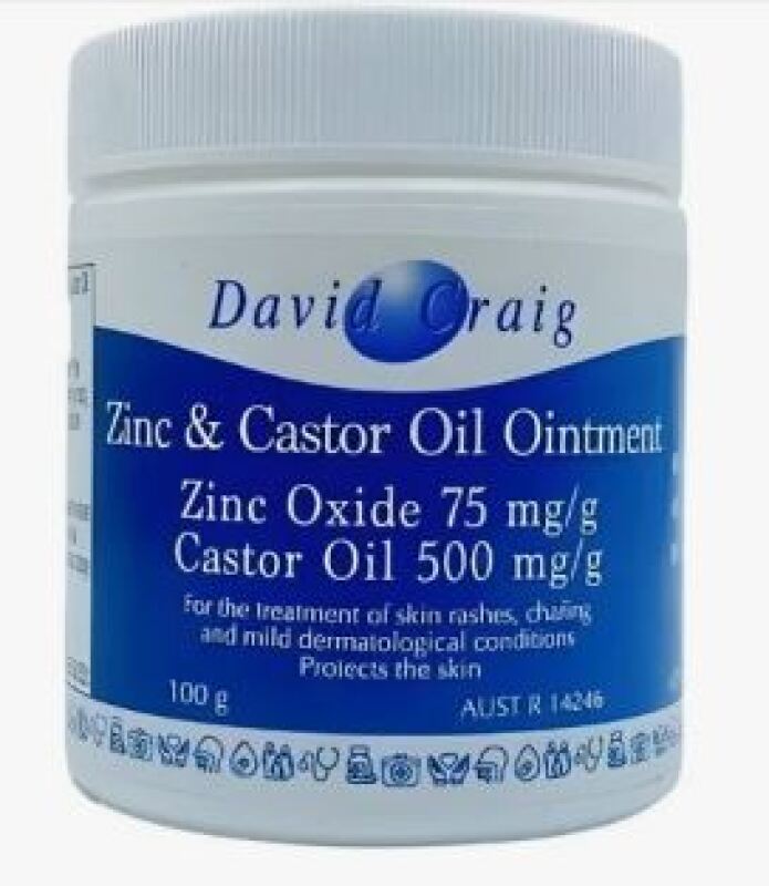 David Craig Zinc & Castor Oil Cream 100g – Michael's Chemist