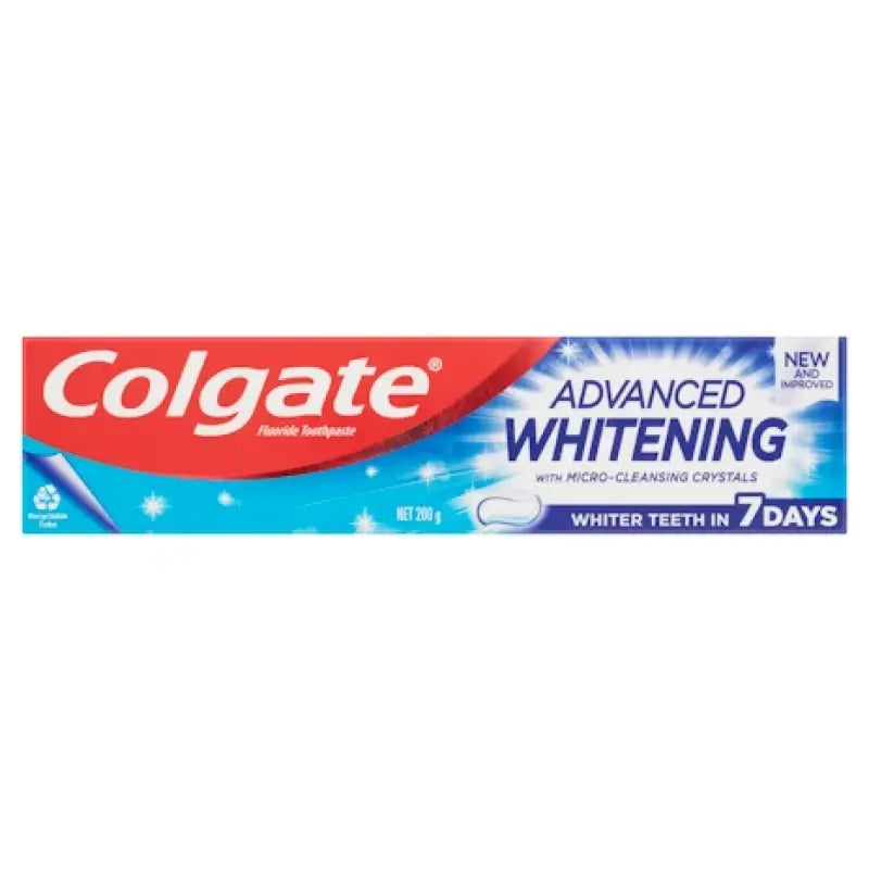 Colgate Toothpaste Advanced Whitening 200g – Michael's Chemist
