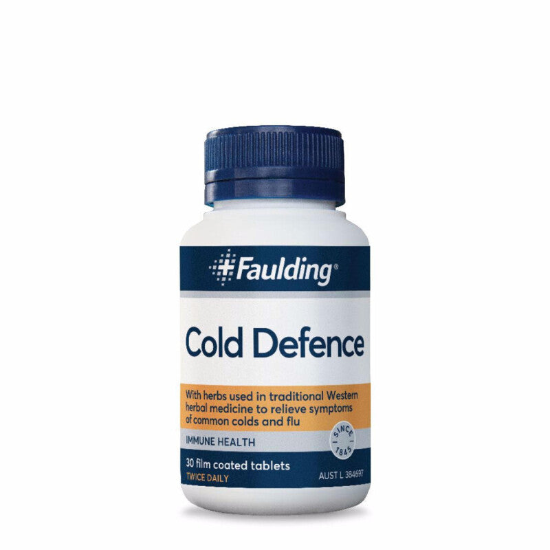 Faulding Cold + Flu Defence 30 Tablets – Michael's Chemist