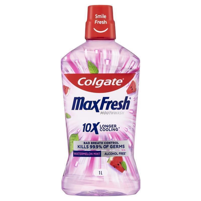Colgate Mouthwash Max Fresh Watermelon Mint 1L – Michael's Chemist
