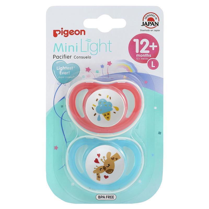 Pigeon Minilight Pacifier Twin Pack L – Michael's Chemist