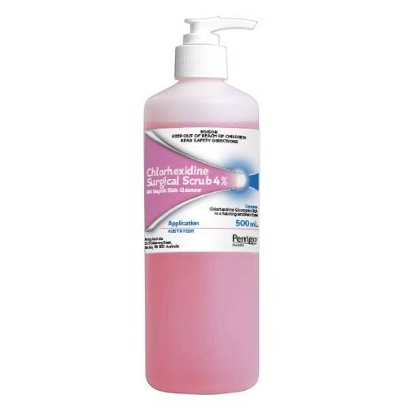 Chlorhex Surgical Scrub 4% 500mL – Michael's Chemist