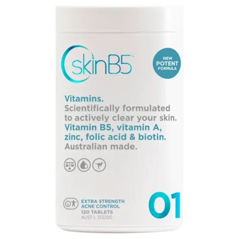 SkinB5 Extra Strength Acne Control 120 Tablets – Michael's Chemist