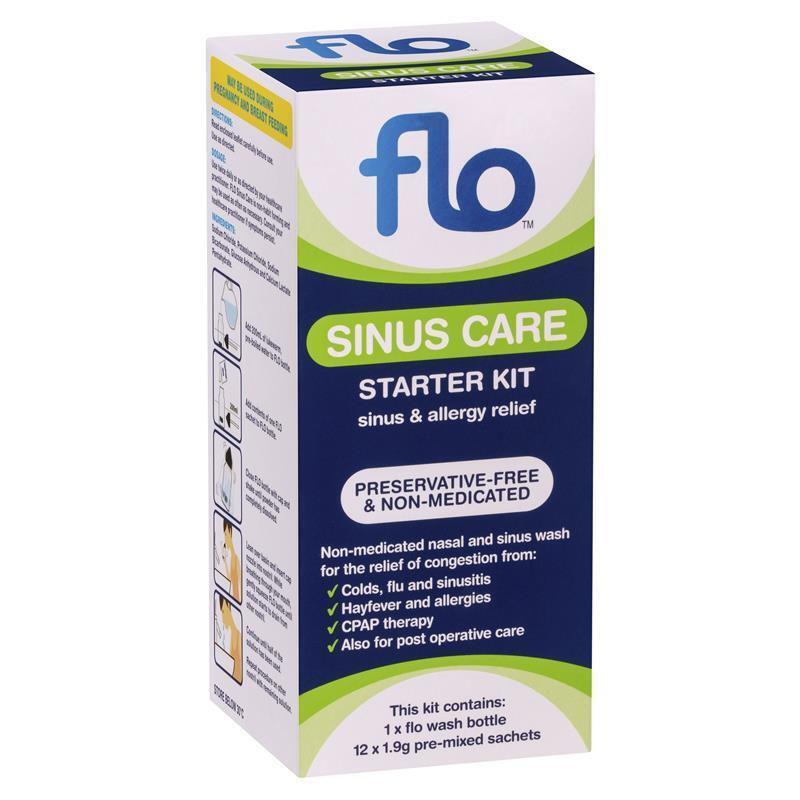 Flo Sinus Care Starter Kit 12 Sachets – Michael's Chemist