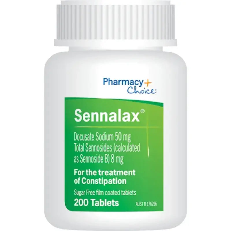 Pharmacy Choice Sennalax 200 Tablets – Michael's Chemist
