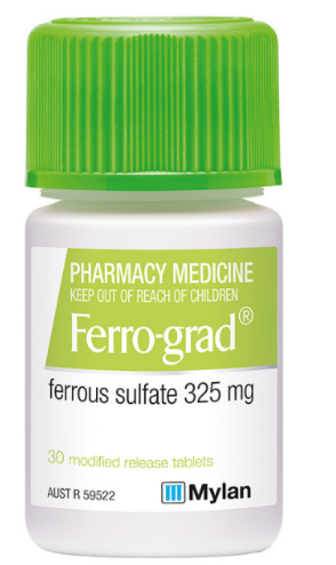 Ferro-Grad 325mg 30 Tablets – Michael's Chemist