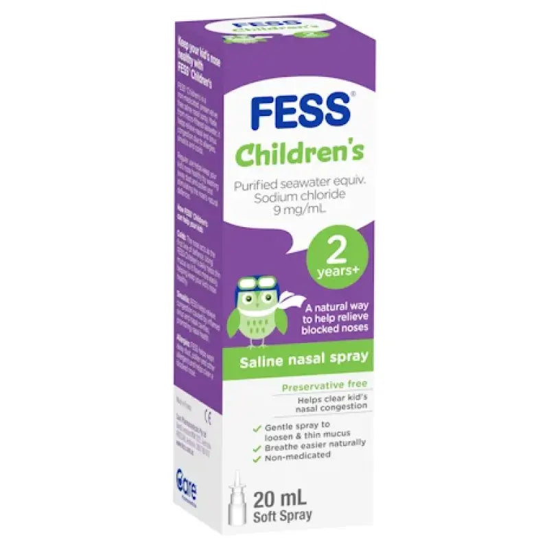Fess Children's Nasal Spray 20mL – Michael's Chemist