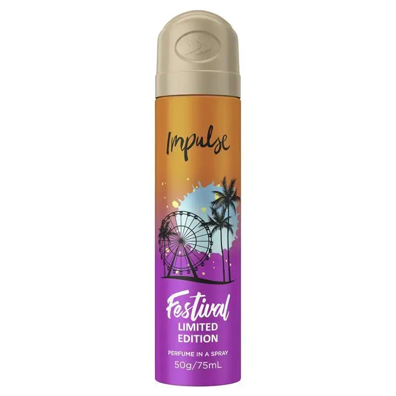 Impulse Body Spray Festival 75ml – Michael's Chemist