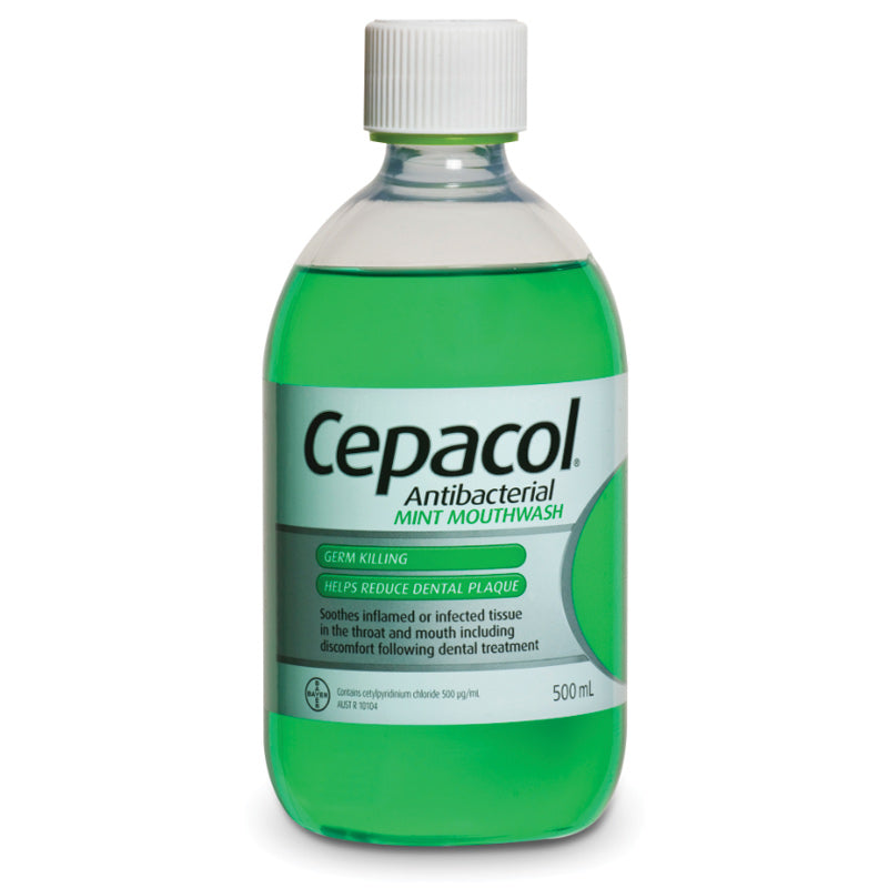 Cepacol Antibacterial Solution Mint 500mL – Michael's Chemist