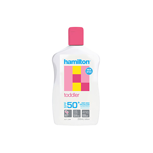 Hamilton Toddler SPF 50+ Sunscreen 250mL – Michael's Chemist