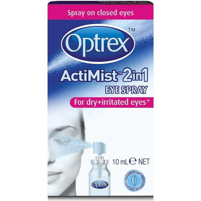Optrex ActiMist 2 in 1 Dry + Irritated Eye Spray 10mL – Michael's Chemist