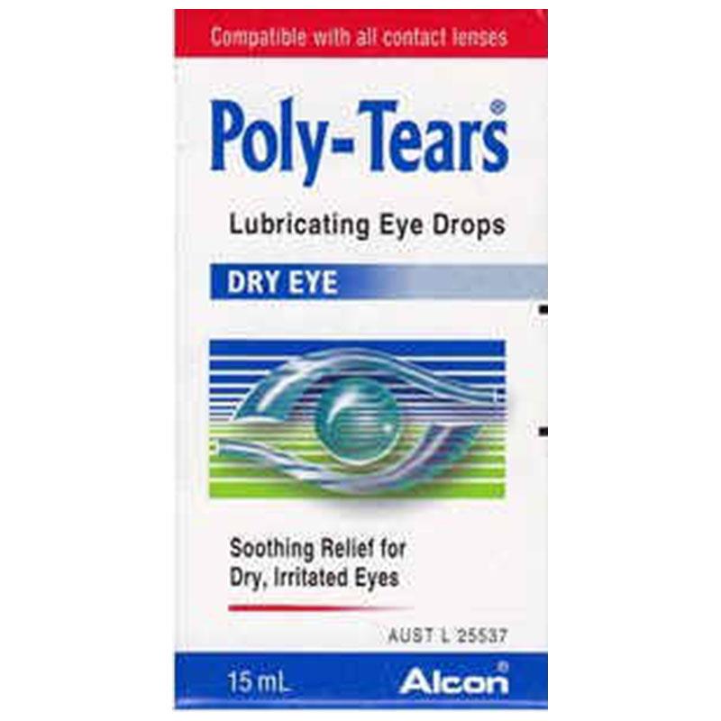 Poly-Tears Dry Eye Lubricating Eye Drops 15mL – Michael's Chemist
