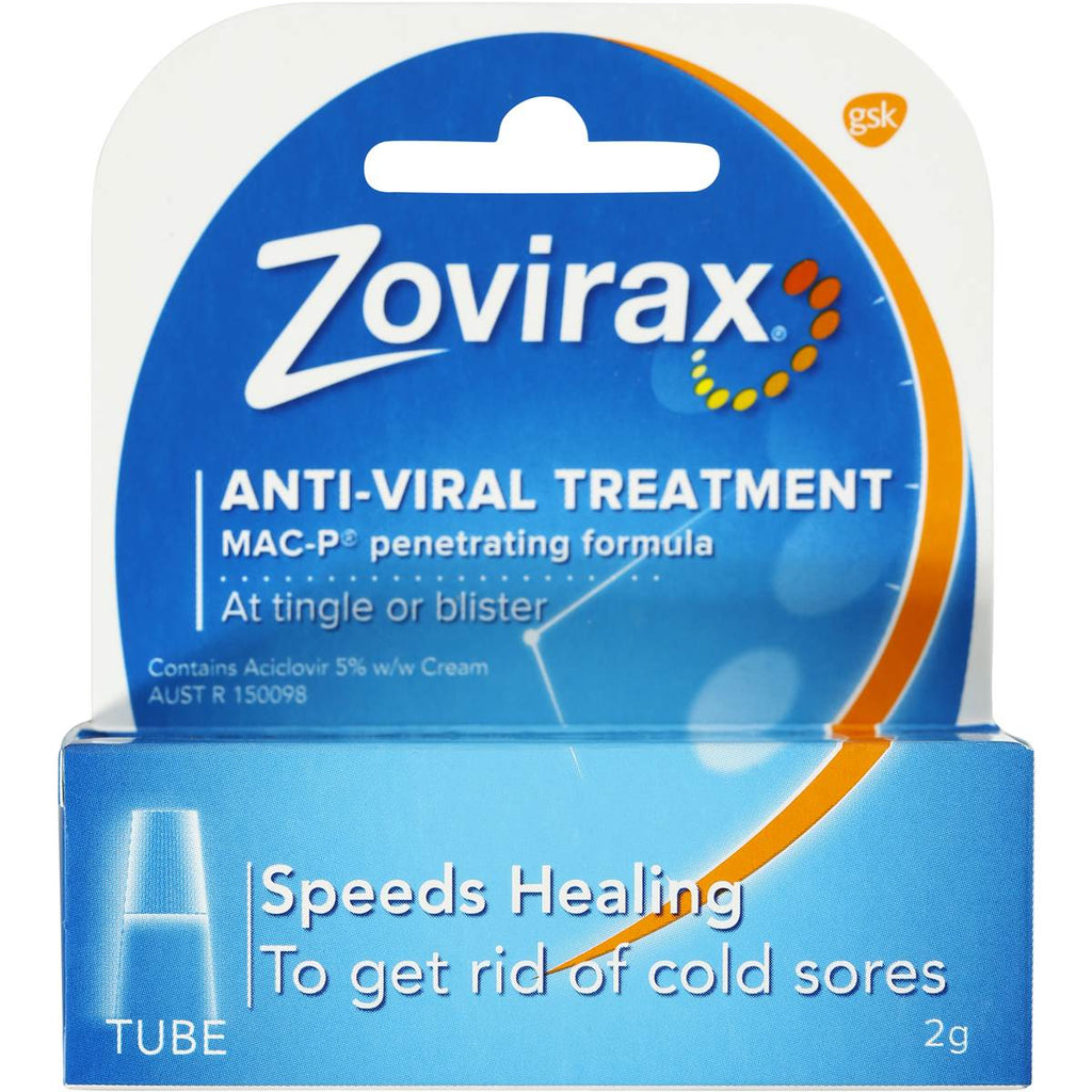 Zovirax Anti-Viral Treatment Cream 2g – Michael's Chemist