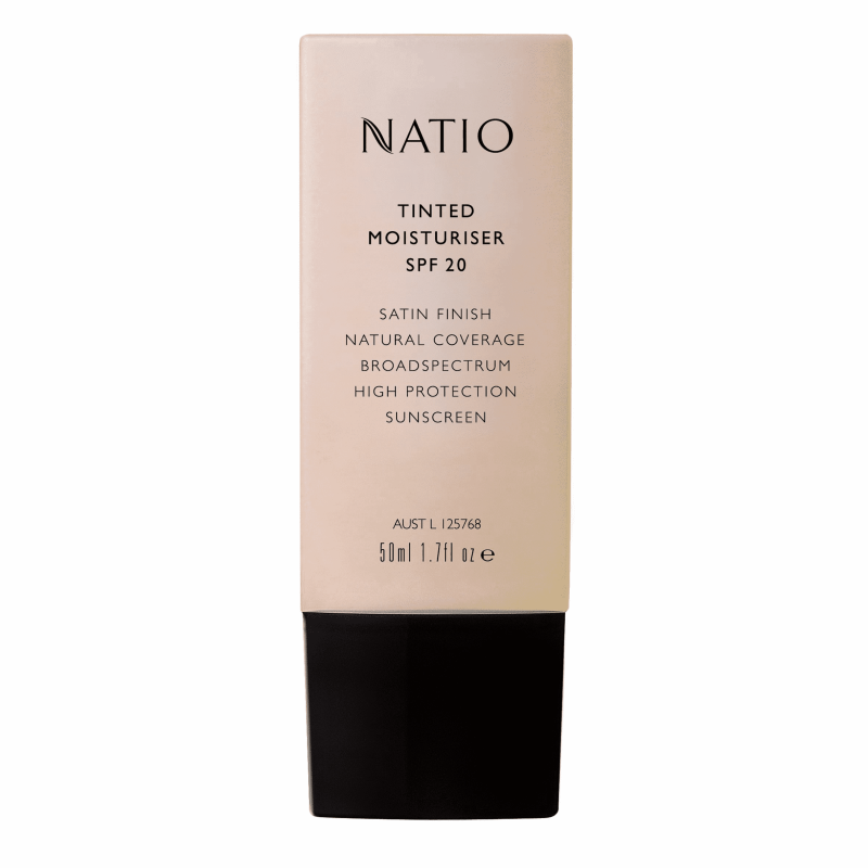 Natio SPF20 Tinted Moisturiser Neutral 50ml – Michael's Chemist